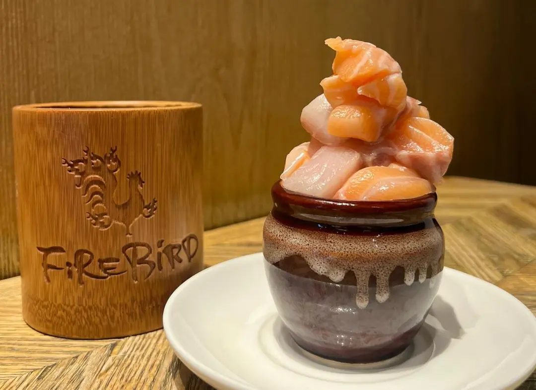 8th Anniversary Special – Reservation only: $8 Sashimi Tower | FireBird ...