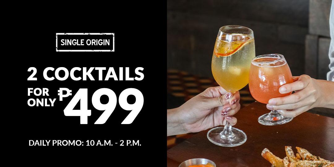 Boozy Brunch | Single Origin - Opus Mall in green-meadows Metro Manila ...